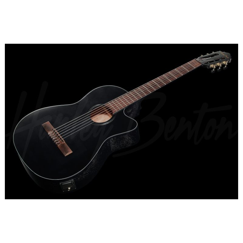Harley Benton CG-400CE Thinline BK - Armonicos.cl