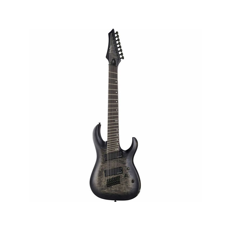 Harley Benton MultiScale-8 QBB 2020 DLX - Armonicos.cl