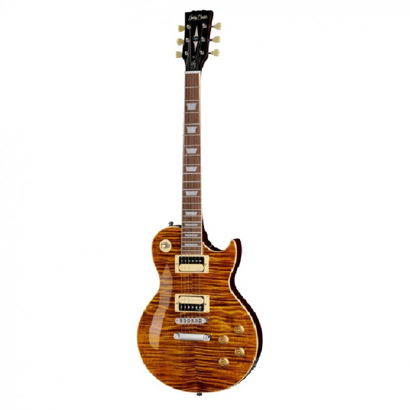 Harley Benton SC-550 II Gotoh Paradise Amber Flame - Armonicos.cl