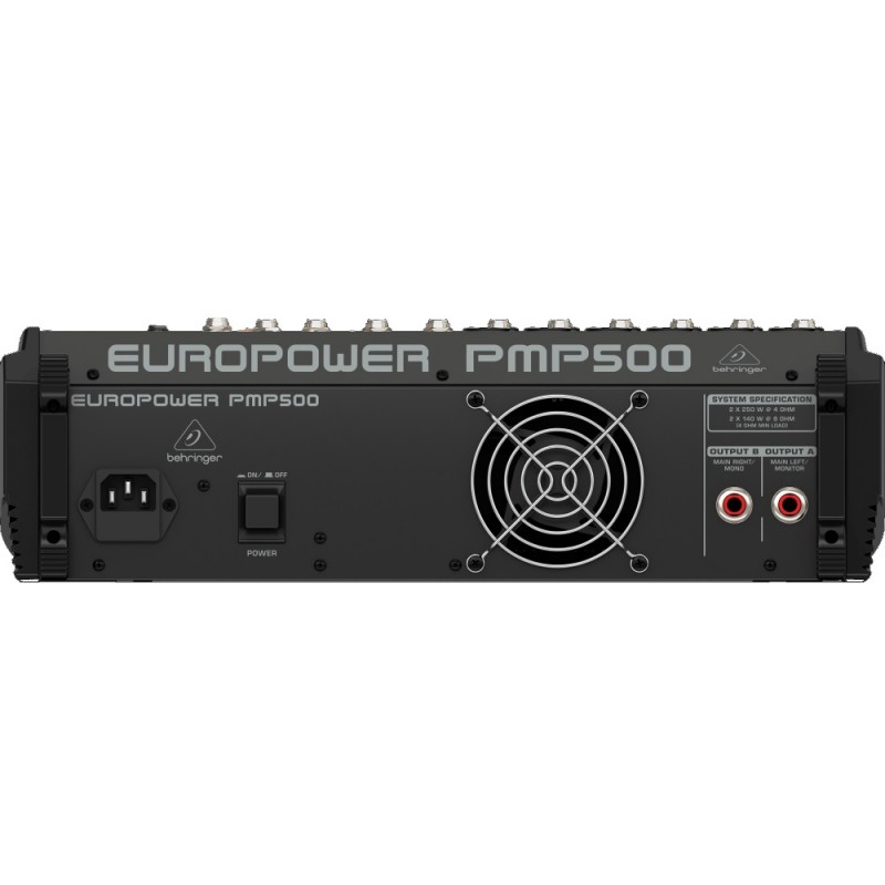 Behringer PMP 500 Mezclador Autoamplificado - Armonicos.cl