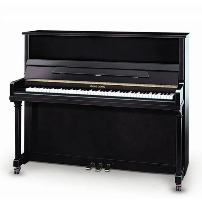 Piano vertical Young Chang Y118 BP - incluye sillín - Armonicos.cl